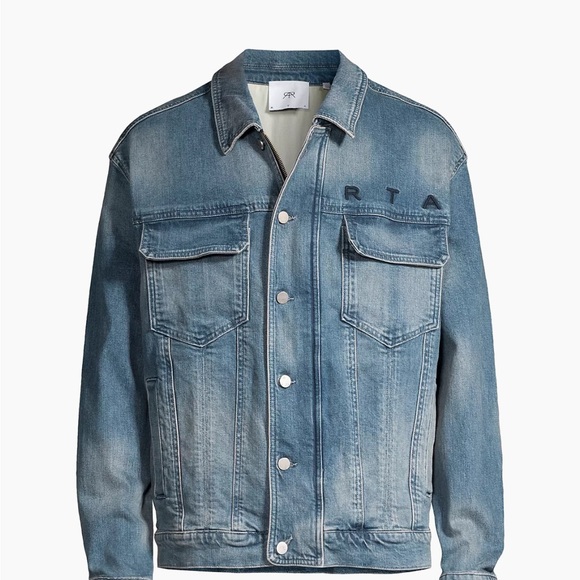 RtA | Jackets & Coats | Rta Oversizedfit Denim Jacket 75 | Poshmark